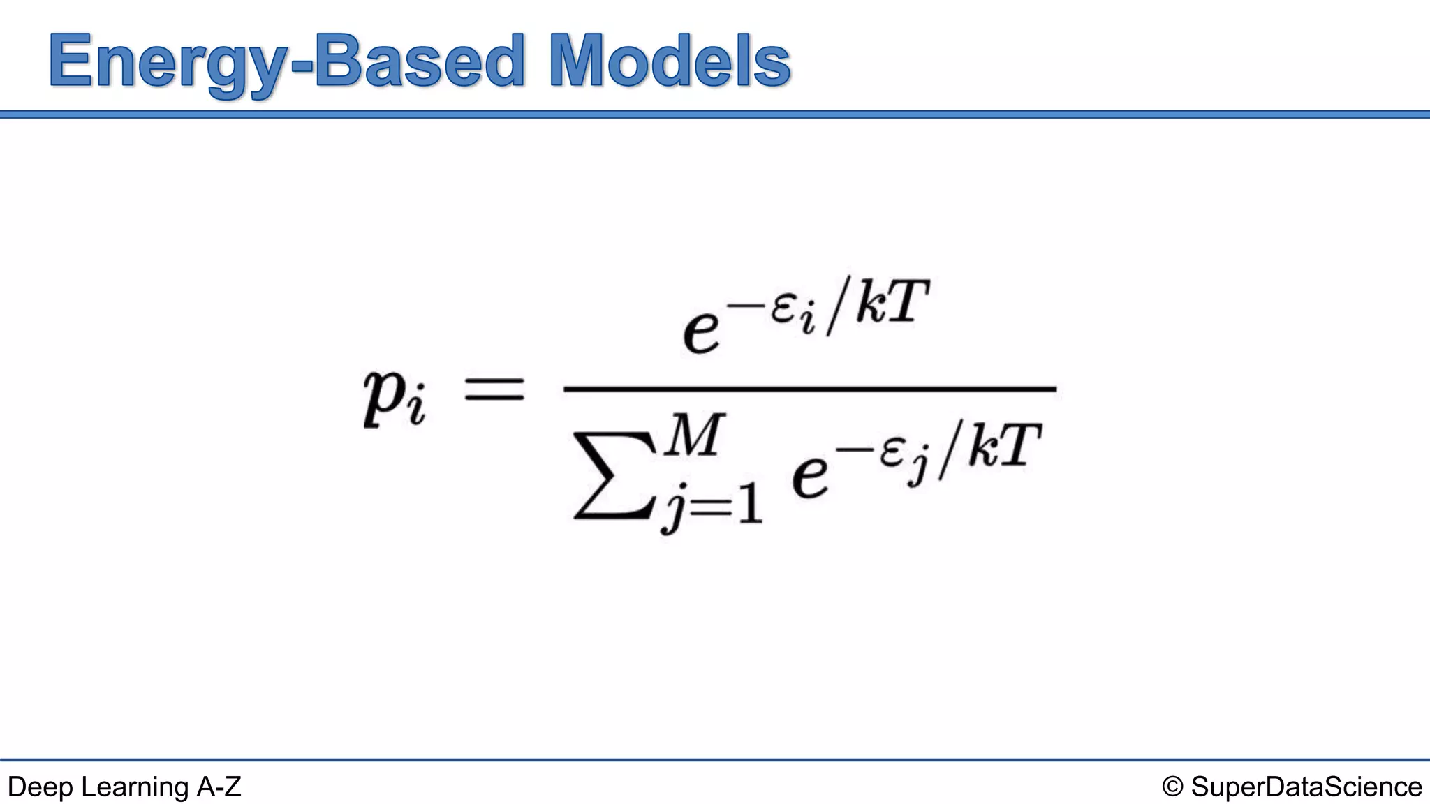 Deep Learning A-Z™: Boltzmann Machines - Energy Based Models (ebm) | PPTX