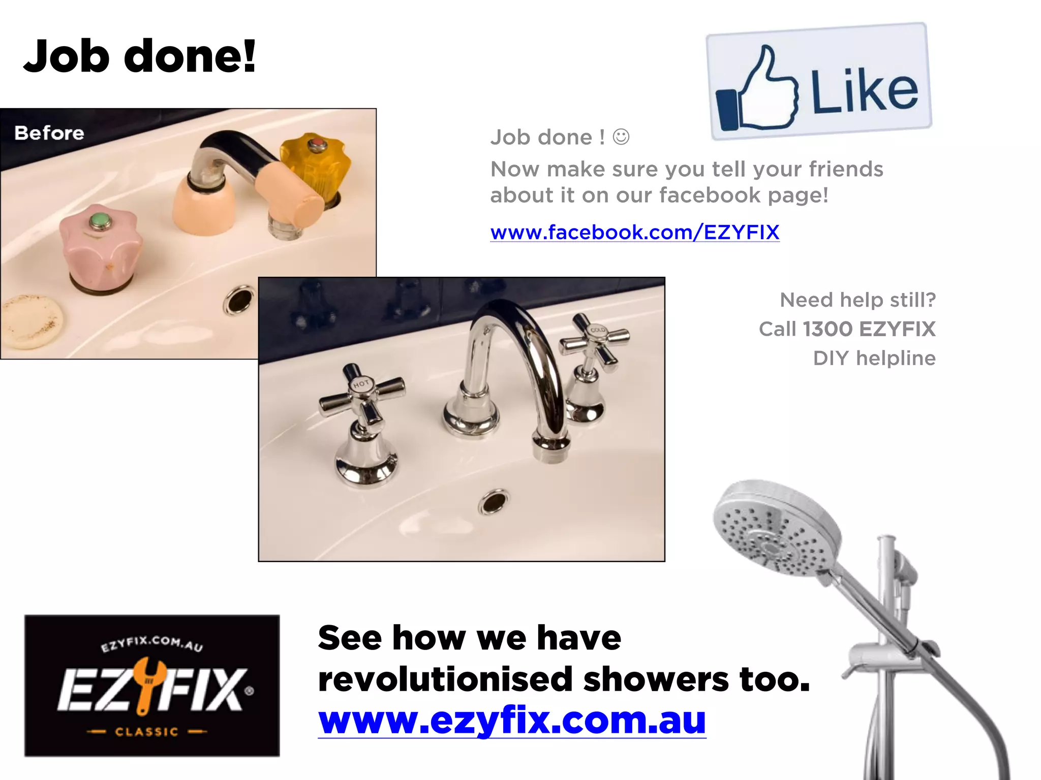 Ezyfix Classic Style Bathroom Basin set install guide | PDF