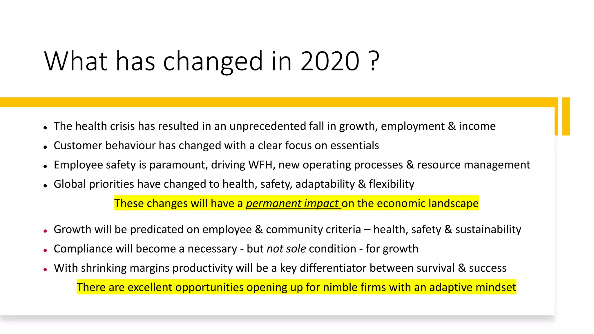 EzyPro Adaptive Management system for Post Covid 2020 | PDF