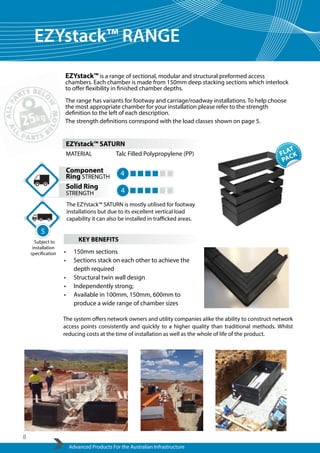 Ezy Stack Structural Chamber Solutions | PDF