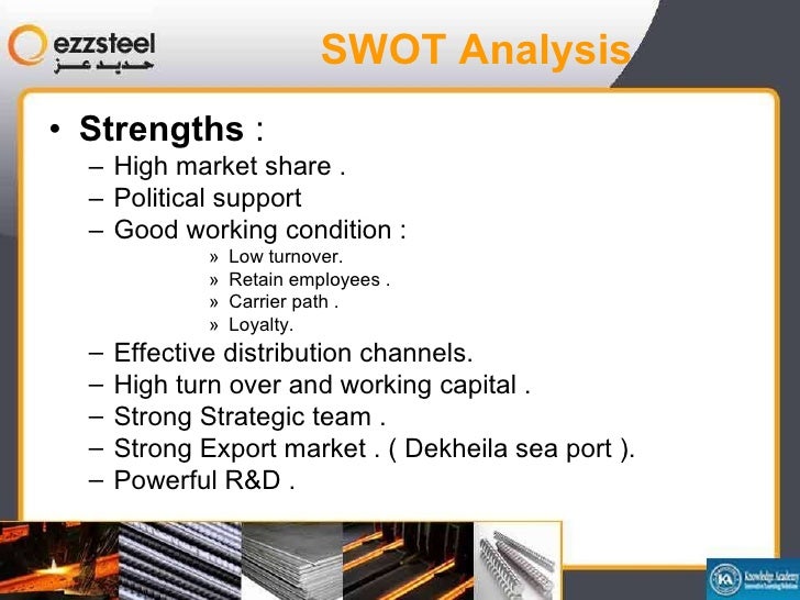 Ezz Steel Strategic Management Project New Design