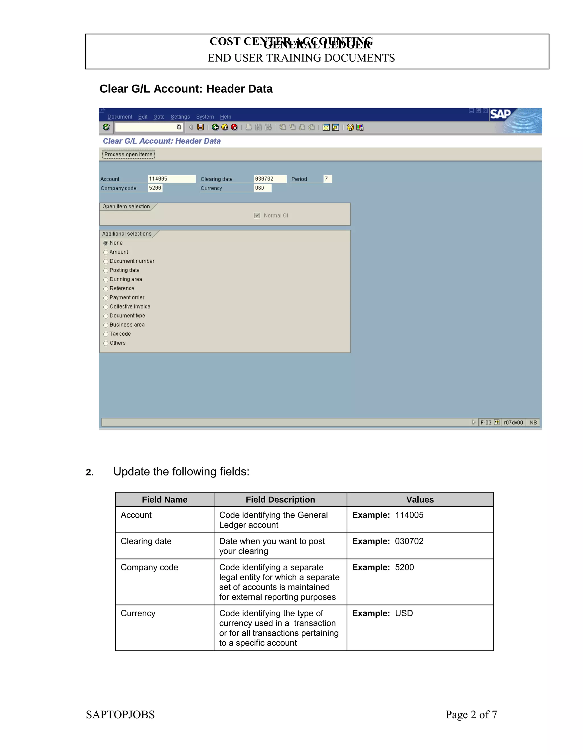 F 03 gl manual account clearing | DOC