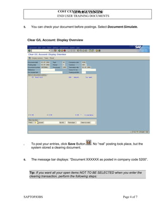 F 03 gl manual account clearing | DOC