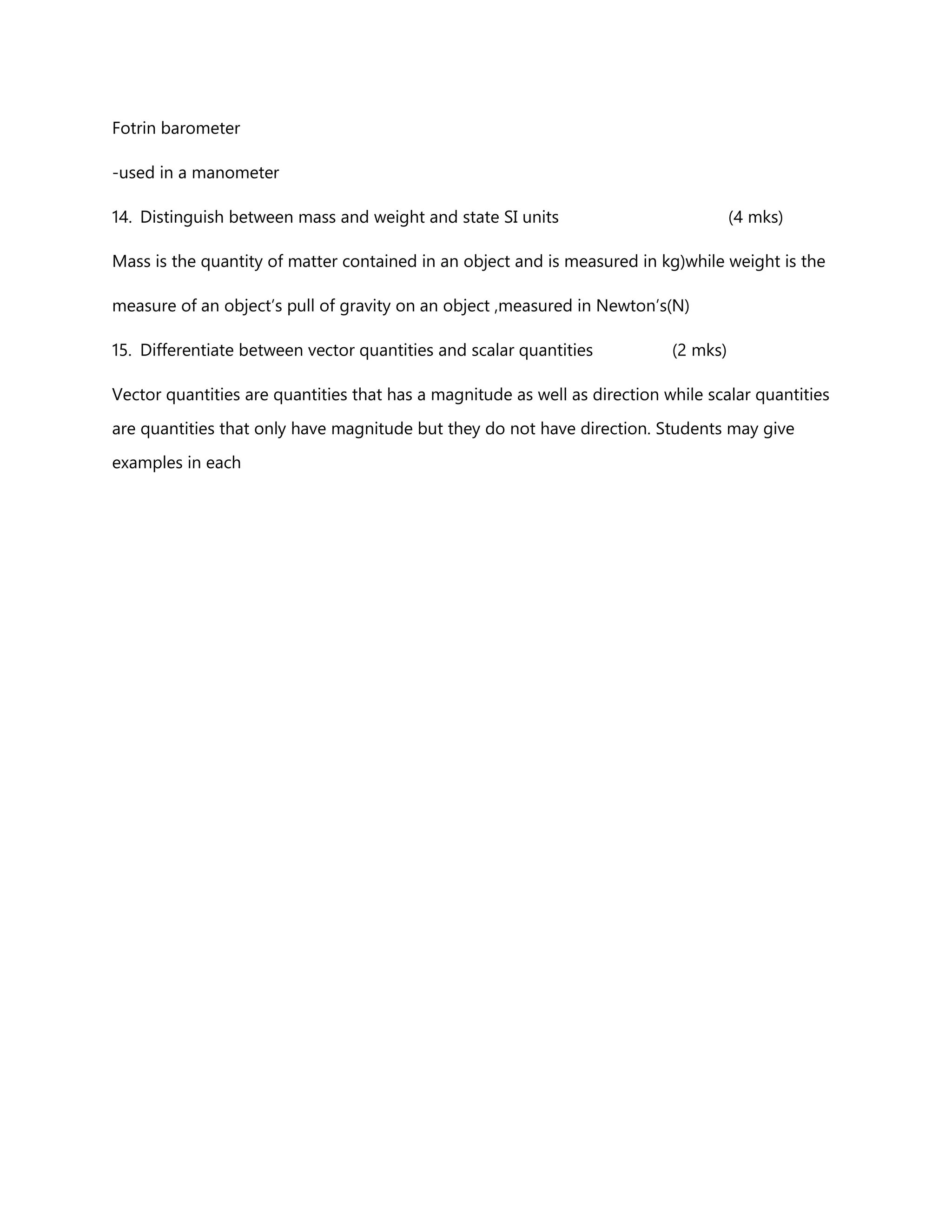 F 1-physics-form-1-marking-scheme-mid-term-2-exam-2017 | PDF