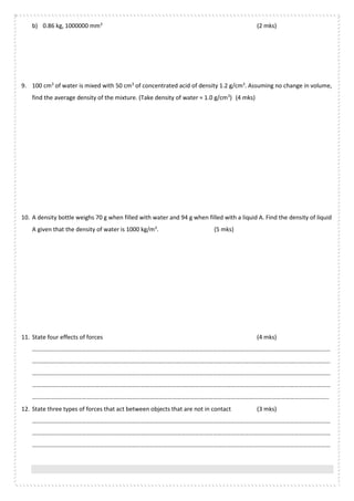F 1-physics-paper-form-1-mid-term-2-exam-2017 | PDF