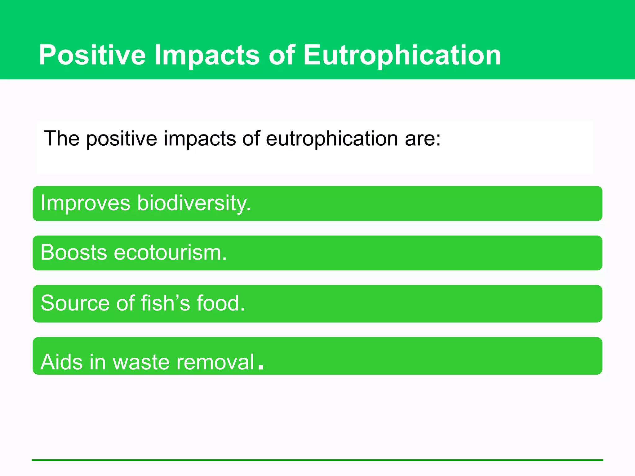 Eutrophication & the Process of Eutrophication | PPTX