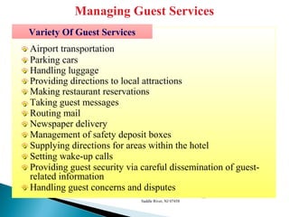 front office basic | PPT