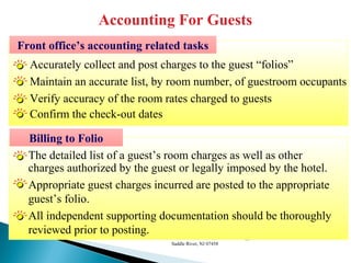 front office basic | PPT