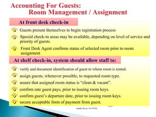 front office basic | PPT