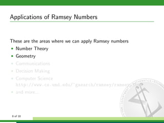 Generalization of Ramsey Number | PDF | Science
