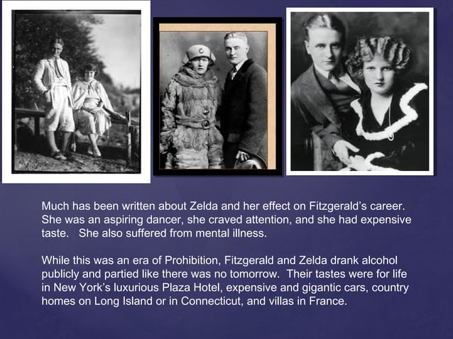 F. scott fitzgerald | PPT | Celebrity Relationships | Pop Culture