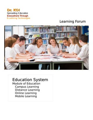 Dr KOI Education Technology Management | PDF