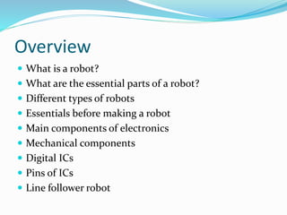 Robotics- Introduction | PPTX