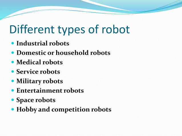 Robotics- Introduction | PPT