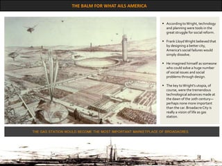 BROADACRE BY F.L. WRIGHT | PPTX