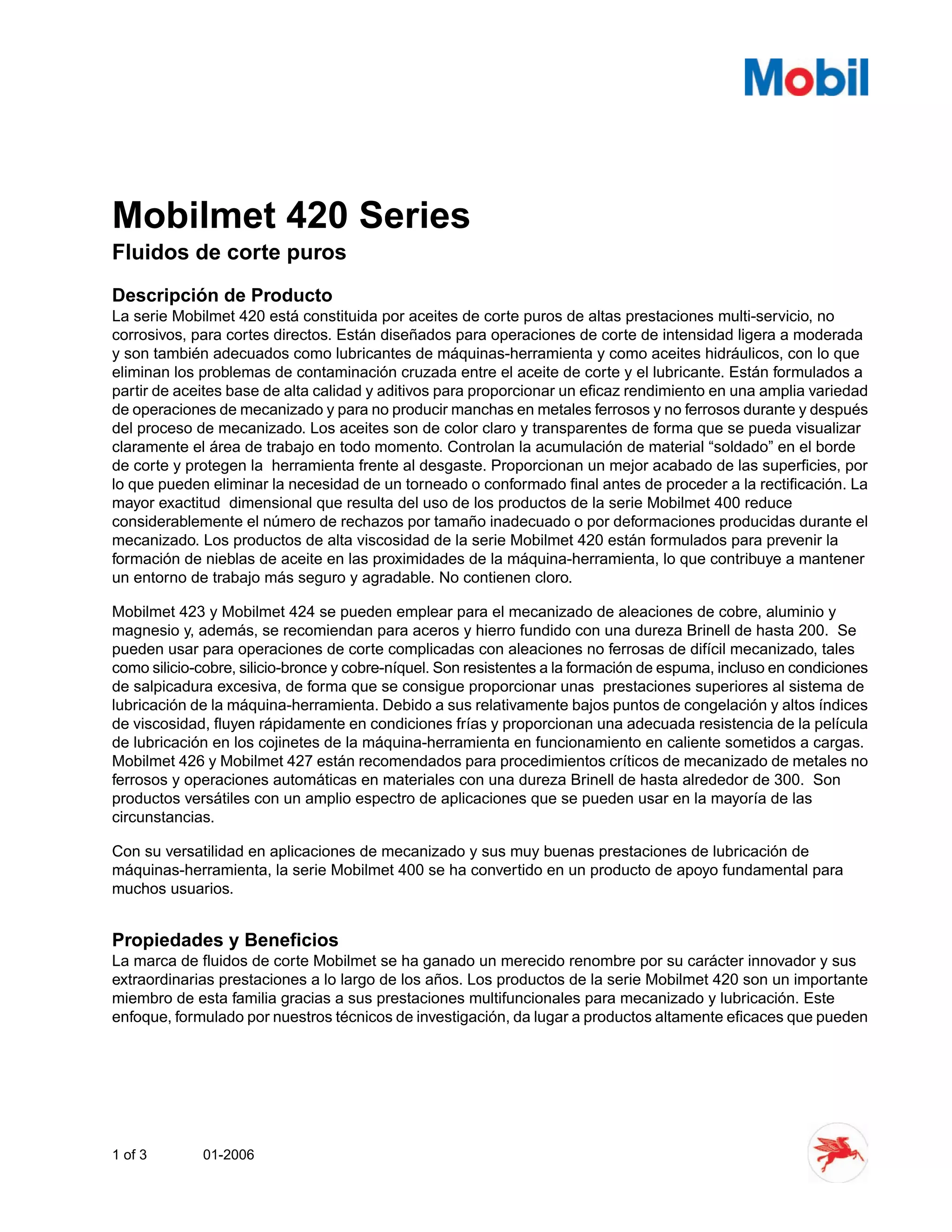 F. Tecnica Mobilmet 420 Series | PDF