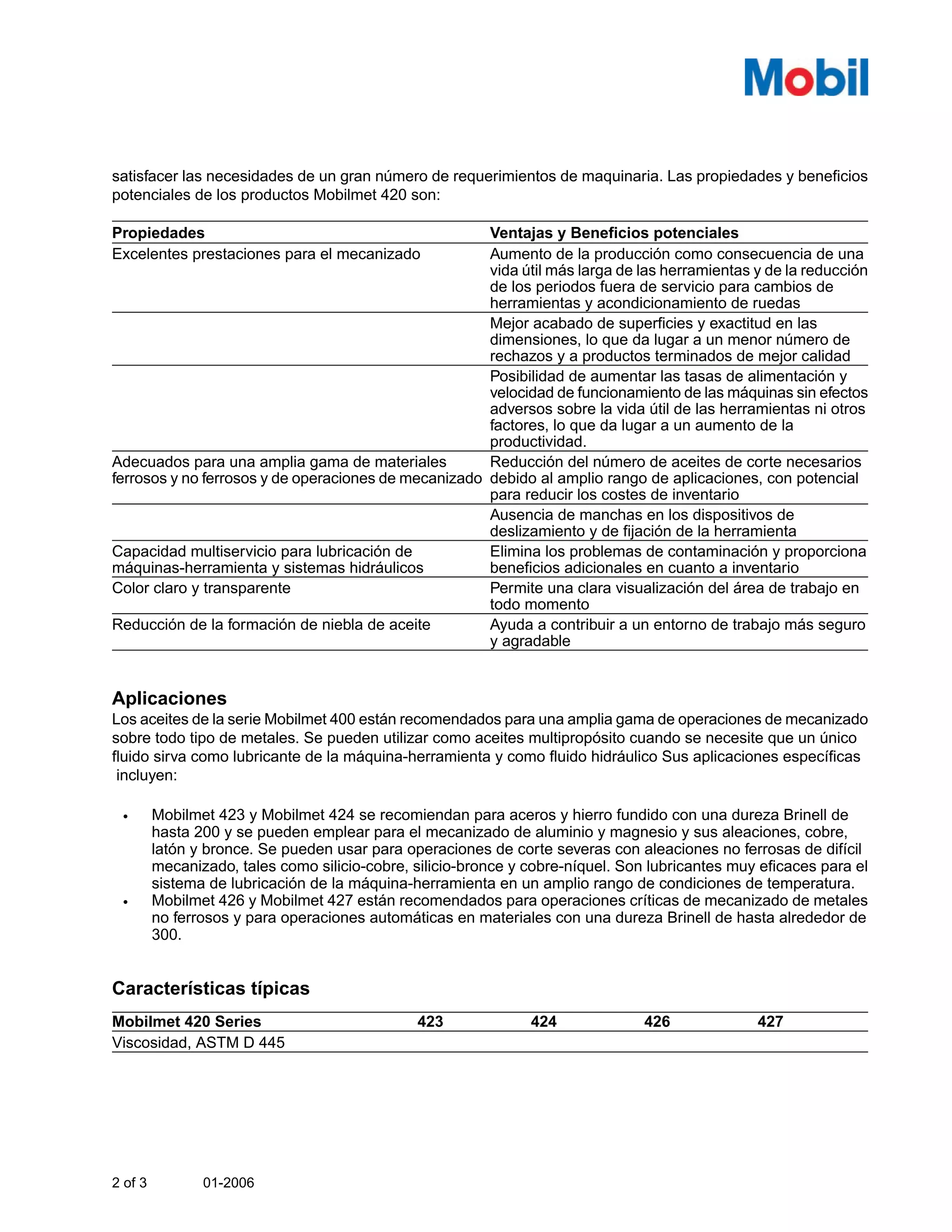 F. Tecnica Mobilmet 420 Series | PDF