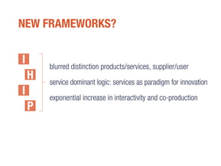 Introduction to Service Design. Frameworks, Basics, Processes ...