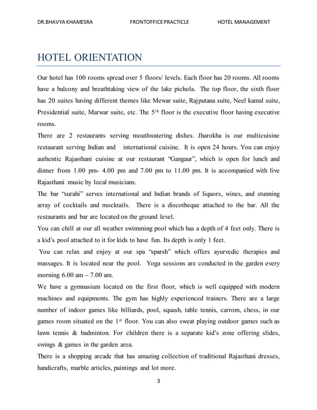 Hotel Front Office Practicals | DOCX | Currencies | Economy