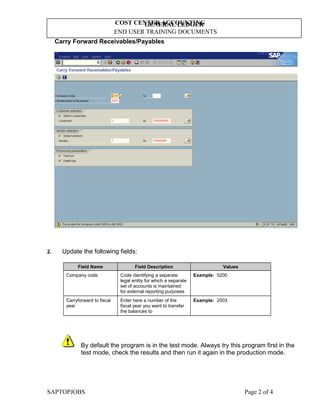 F.07 carry forward receivables payables | DOC