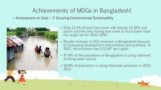 Achievements of MDGs in Bangladesh | PPTX | Debated Sensitive Social ...