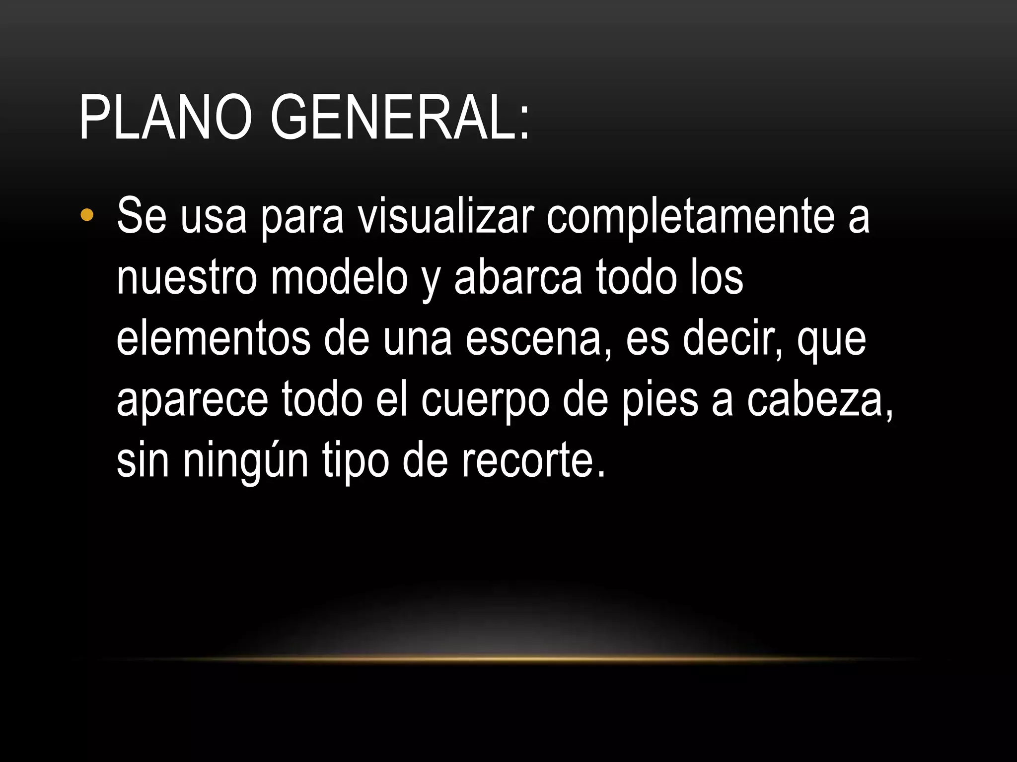 7 tipos de planos en fotografia | PPTX