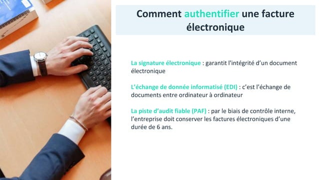 Facturation électronique : bientôt obligatoire | PPTX | Business ...