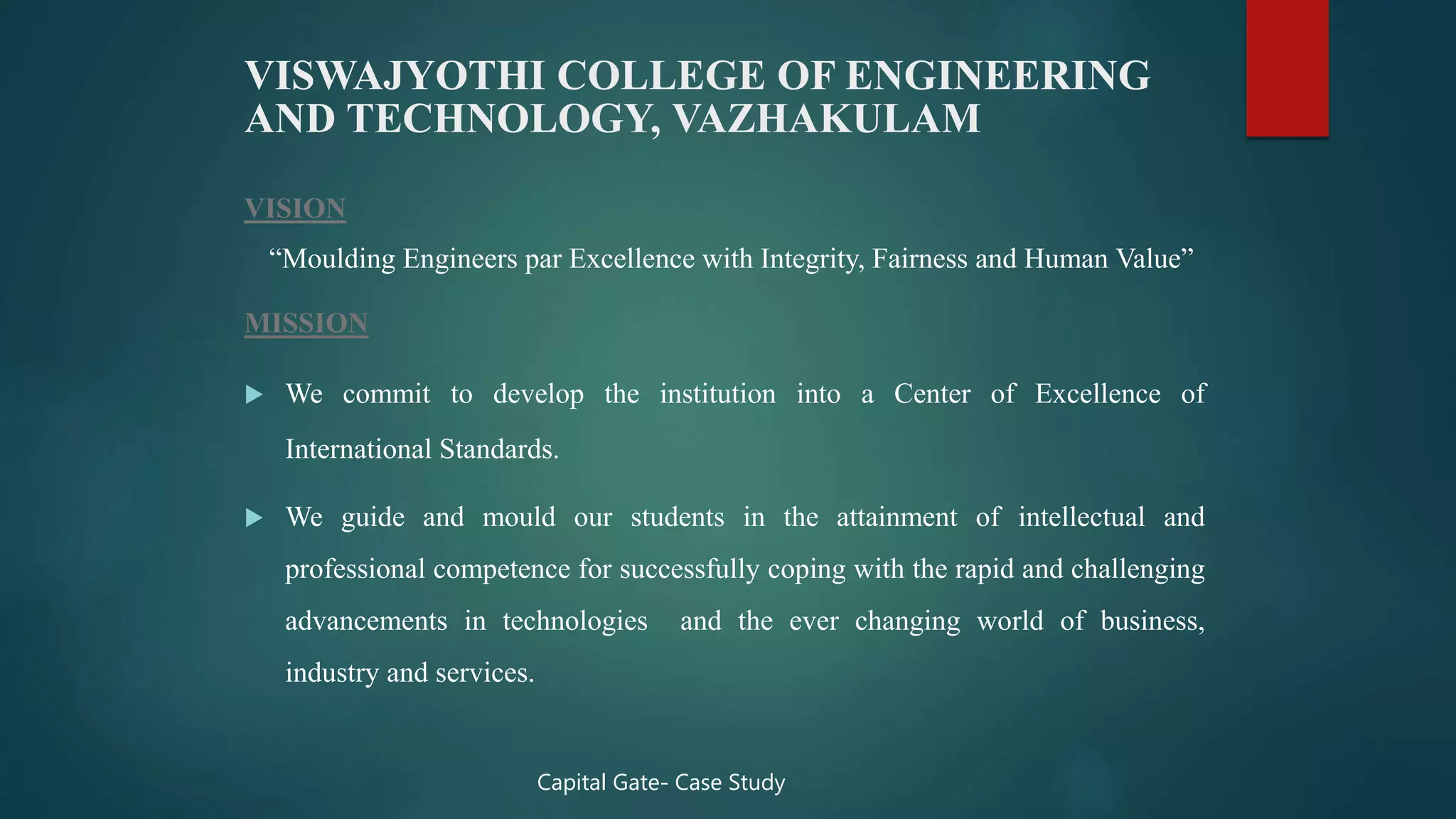 Capital Gate Abu Dhabhi - Case Study | PPTX