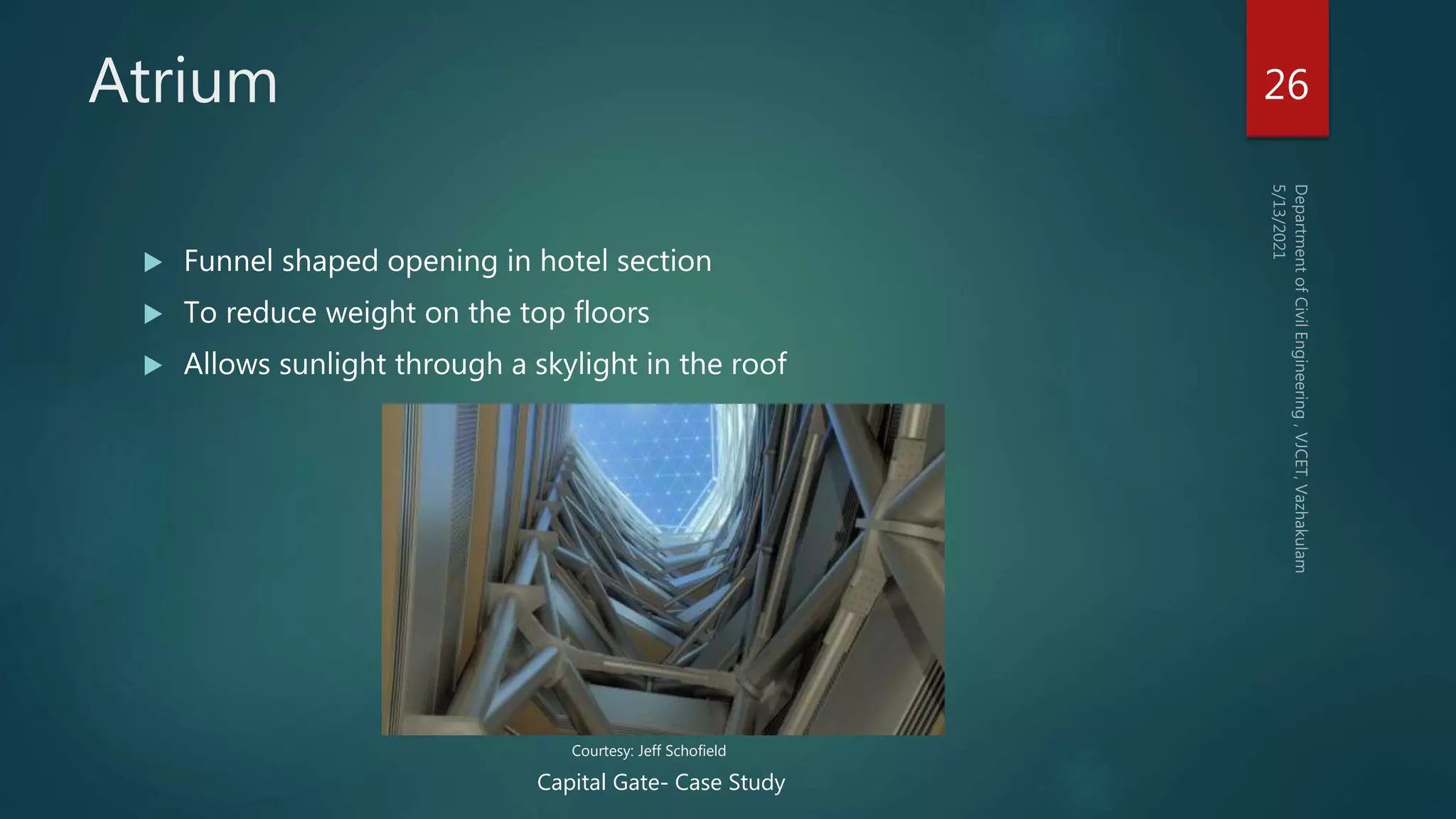 Capital Gate Abu Dhabhi - Case Study | PPTX