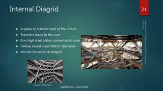 Capital Gate Abu Dhabhi - Case Study | PPTX