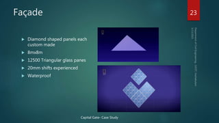 Capital Gate Abu Dhabhi - Case Study | PPTX