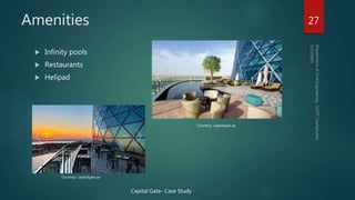 Capital Gate Abu Dhabhi - Case Study | PPTX