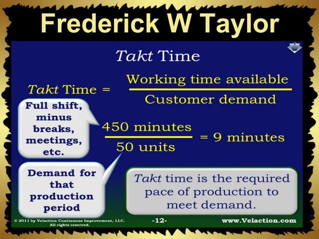 F.w. taylor , Principles of Scientific Management, | PPT | Business ...