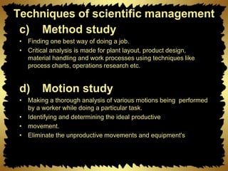 F.w. taylor , Principles of Scientific Management, | PPT