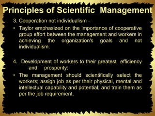 F.w. taylor , Principles of Scientific Management, | PPT