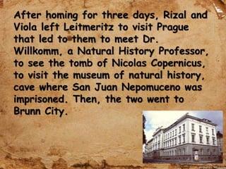 Rizal’s First Travel Abroad | PPTX