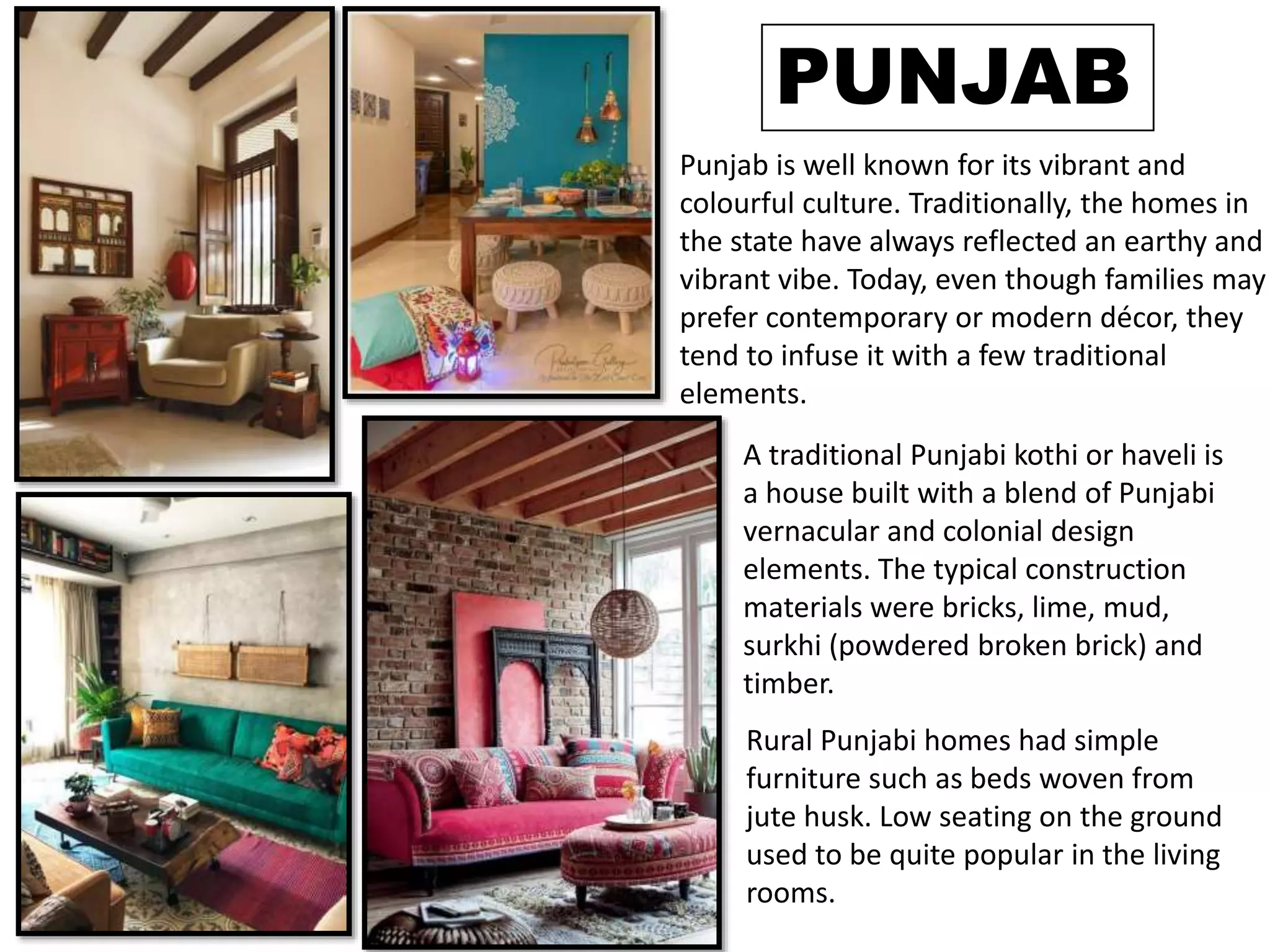 INDIAN INTERIOR DESIGNS WITH INFORMATION AND PICTURES | PPTX