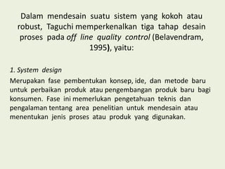 F. METODE TAGUCHI 7.ppt