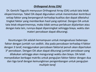 F. METODE TAGUCHI 7.ppt