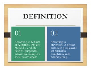 Project Method of Teaching in Nursing | PDF