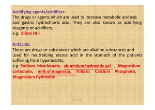 F.Y. (PIC) Gastrointestinal Agents.pptx