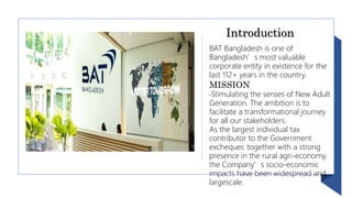 Bat Bangladesh A better tomorrow finance | PPT