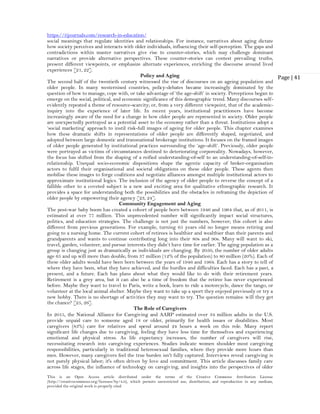 Narratives of Aging: Redefining the Golden Years (www.kiu.ac.ug) | PDF