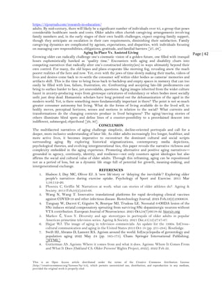 Narratives of Aging: Redefining the Golden Years (www.kiu.ac.ug) | PDF