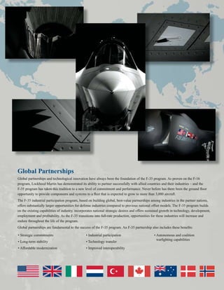 F 35 brochure | PDF