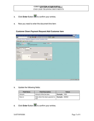 Down Payment Example