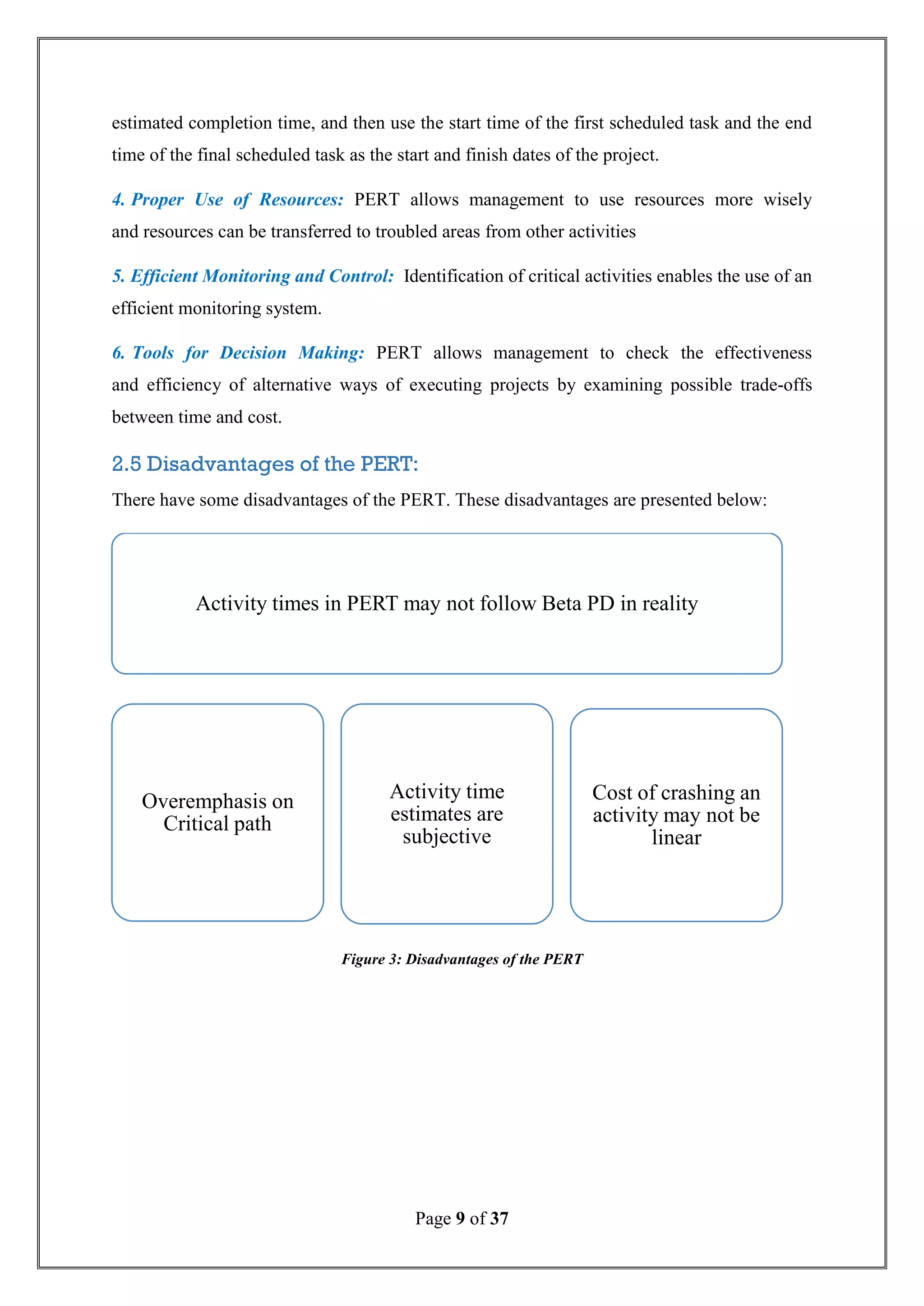 “Application of the Program Evaluation Review and Technique | PDF