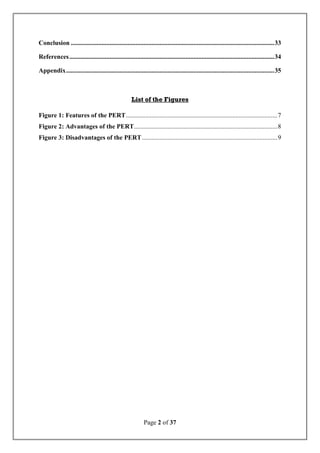 “Application of the Program Evaluation Review and Technique | PDF