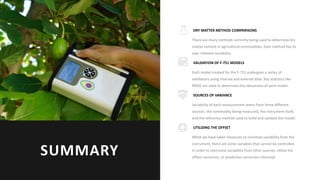 Consistency is Key: Best Practices for Measurement of Dry Matter & Brix ...