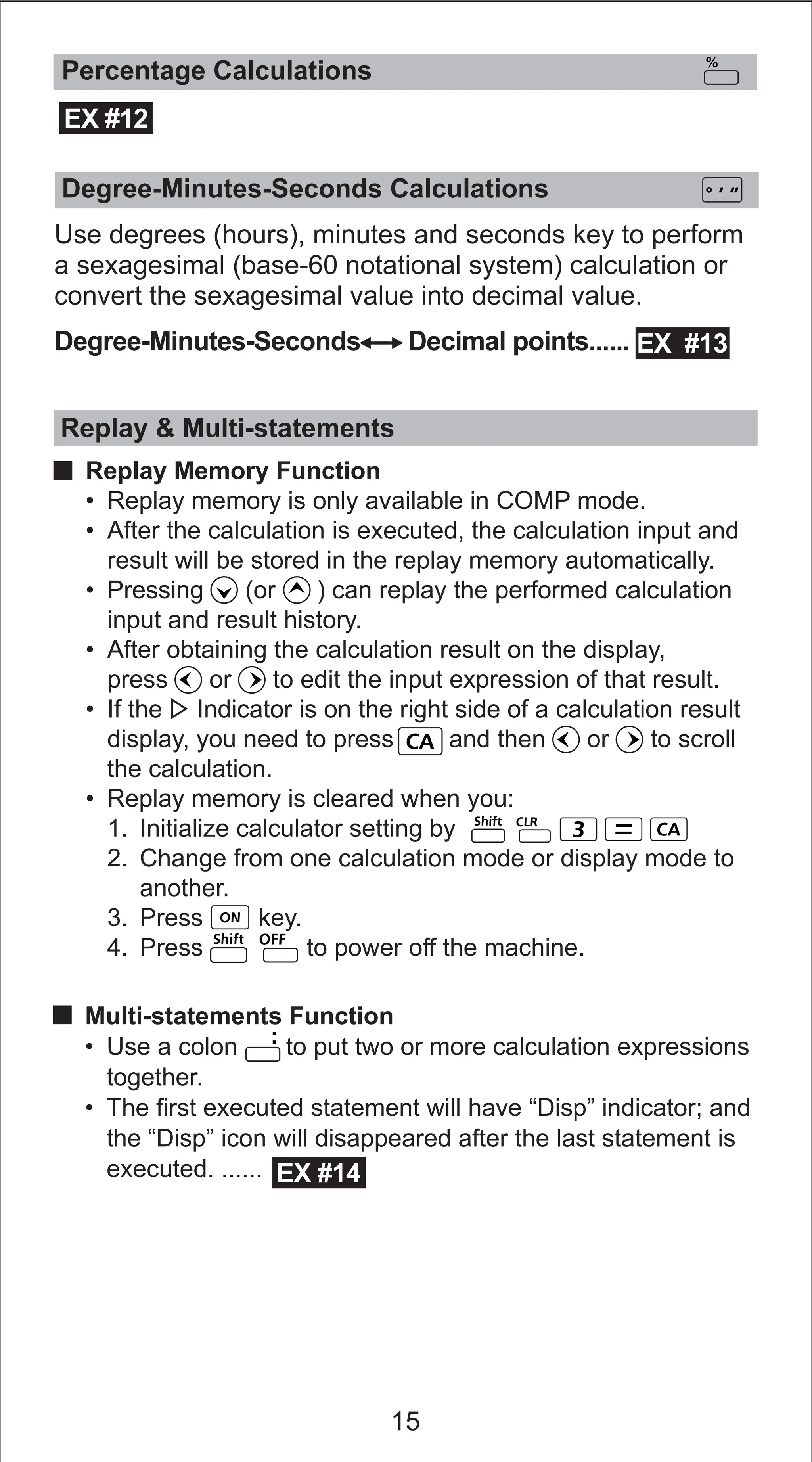 F-789SGA (EXP)_EN MANUAL GUIDE FOr CALCULATOR | PDF
